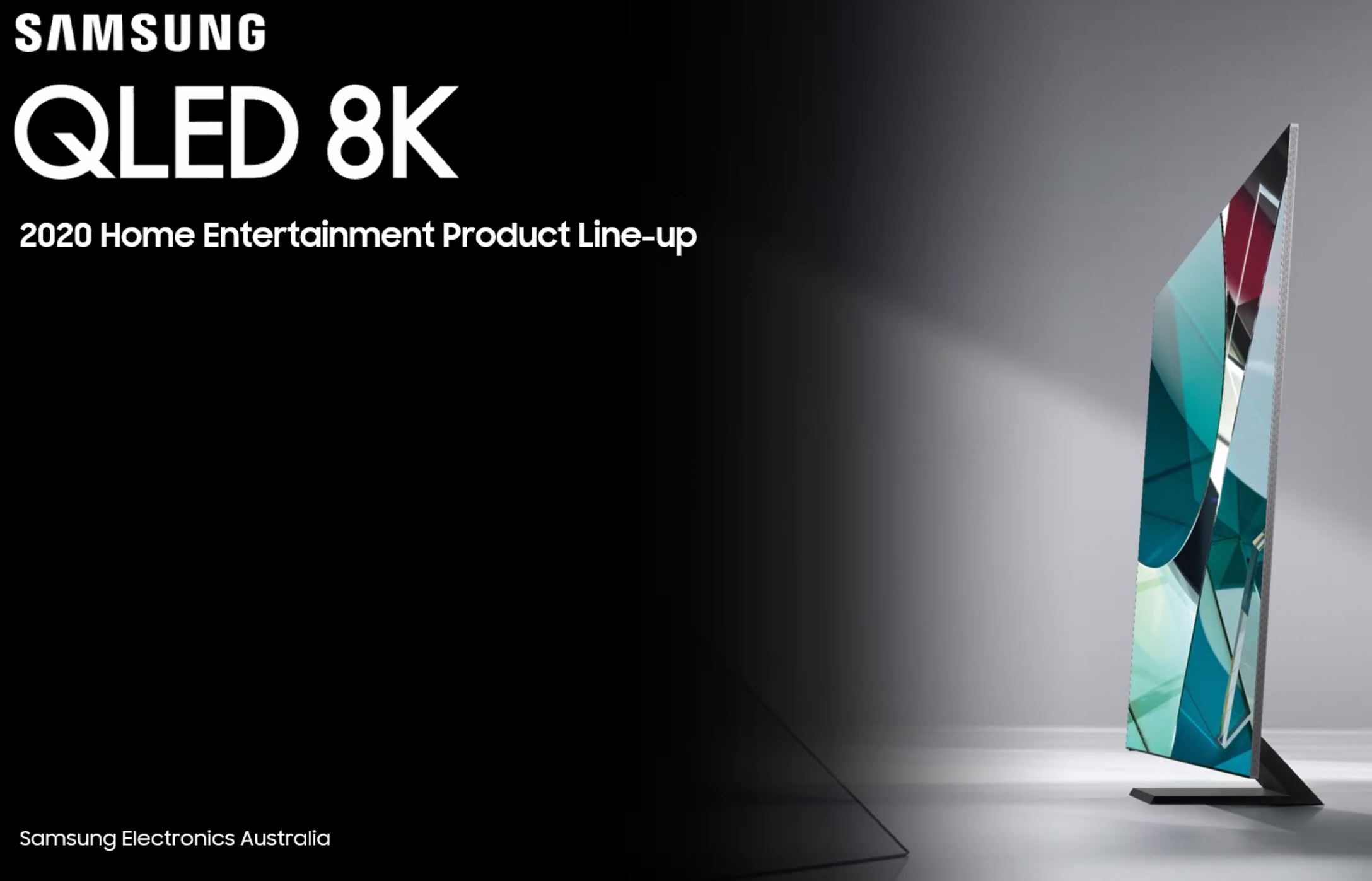 The Samsung 2020 TV range – its here, now