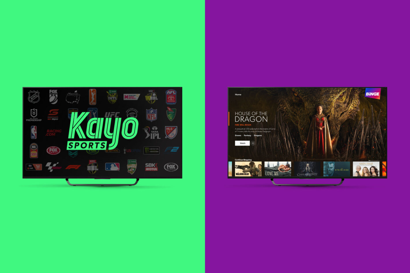 Kayo Sports and Binge stop streaming in "very remote" Australia